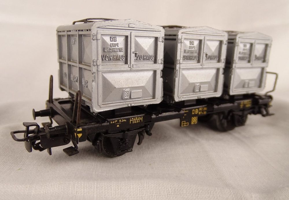 MÄRKLIN HO 4614 BEHÄLTERTRAGWAGEN (Gebraucht) in Grüningen für CHF 22 ...