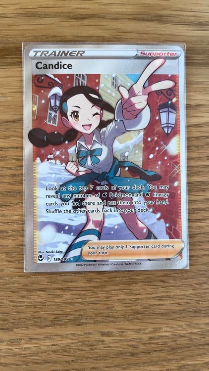 Candice Pokemon Karte Full Art | Acheter sur Ricardo