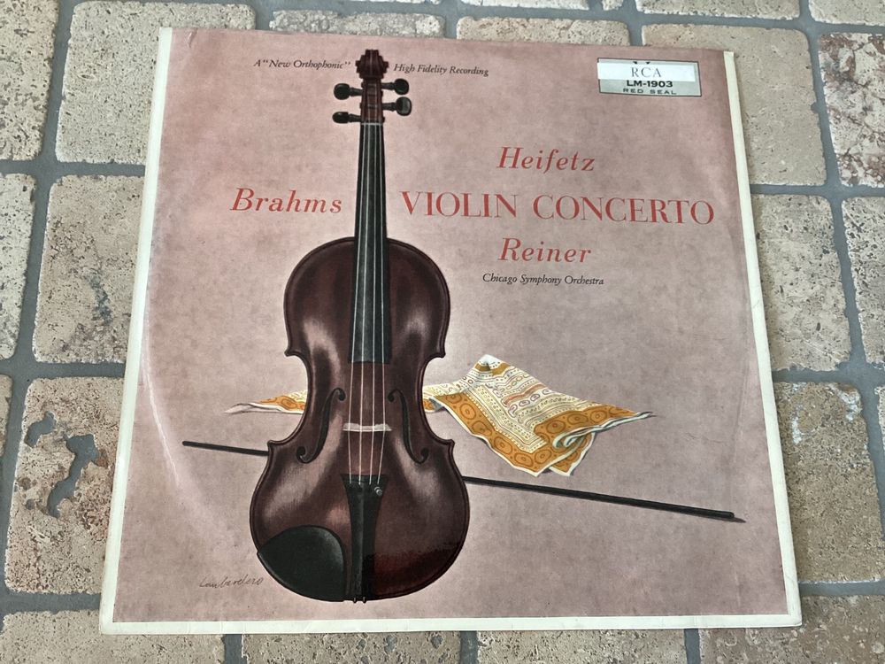 Brahms, Violin Concerto in D, Op. 77, Jascha Heifetz (Gebraucht) in Mörschwil für CHF 4 – mit ...