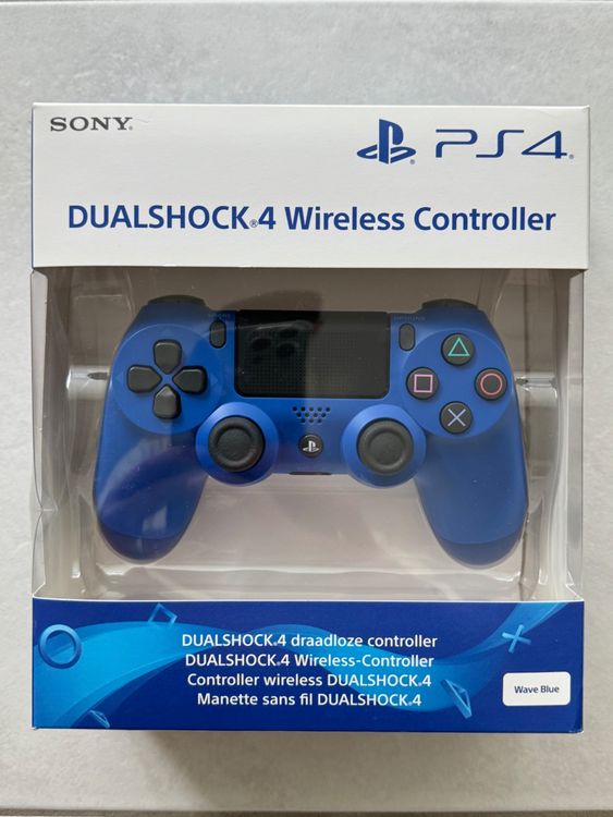 Sony Dualshock®4 Wave Blue Wireless Controller (Neu und ...