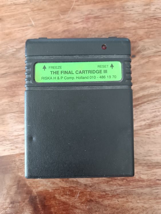 Commodore 64 / 128 THE FINAL CARTRIDGE III (Gebraucht) in Grüt (Gossau ...