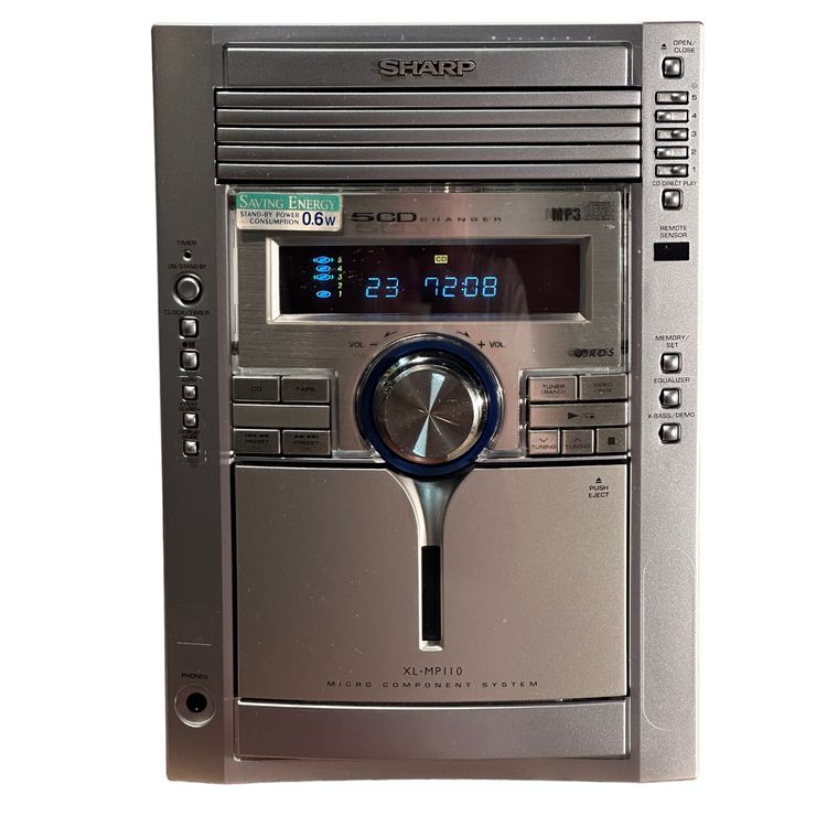 Sharp Micro Component System XL-MP131 5 CD Changer Remote (Gebraucht ...