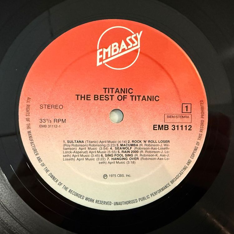 TITANIC - THE BEST OF TITANIC (Gebraucht) in Zürich für CHF 5 – mit Lieferung auf Ricardo kaufen