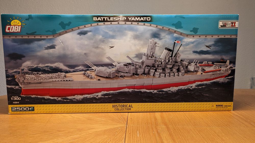 Cobi Battleship Yamato, 1:300, 2500 Teile, Cobi-4814, | Kaufen auf Ricardo