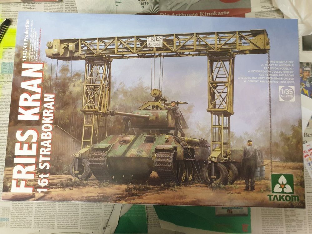 FRIES KRAN 16t Strabokran, 1943/44 prod (Neu und originalverpackt) in ...