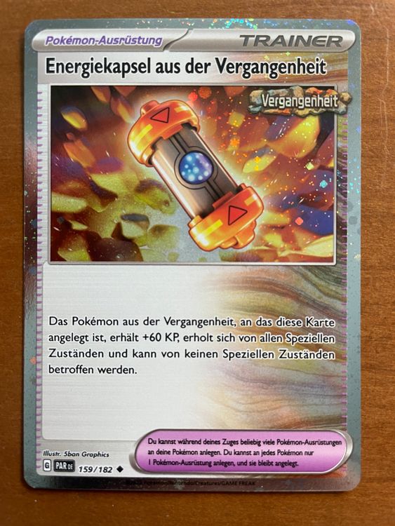 Pokemon Energiekapsel Vergangenheit Spezial (Versand gratis) (Neu (gemäss Beschreibung)) in Chur ...