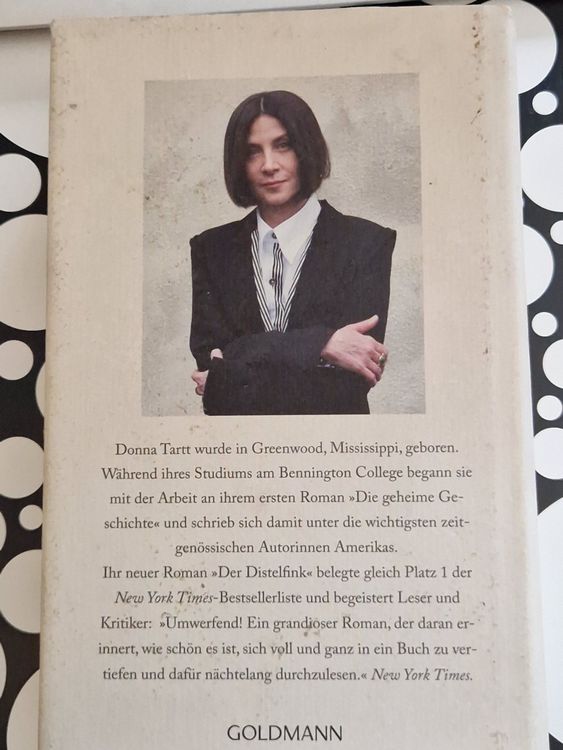 Donna Tartt Der Distelfink Pulitzer Preis | Kaufen auf Ricardo