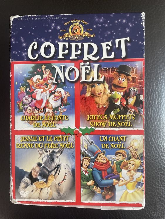 Coffret 4 DVD Noël - Charlie/Muppets/Renne/Chant Noël (D'occasion) à ...