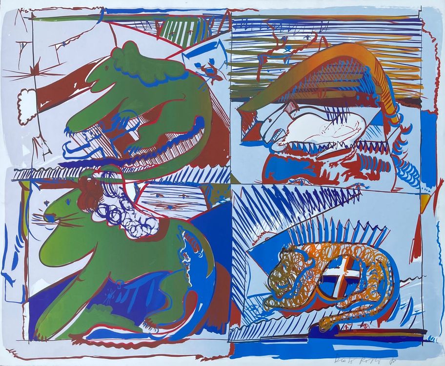 Dieter Roth Lithographie Handsigniert | Kaufen auf Ricardo