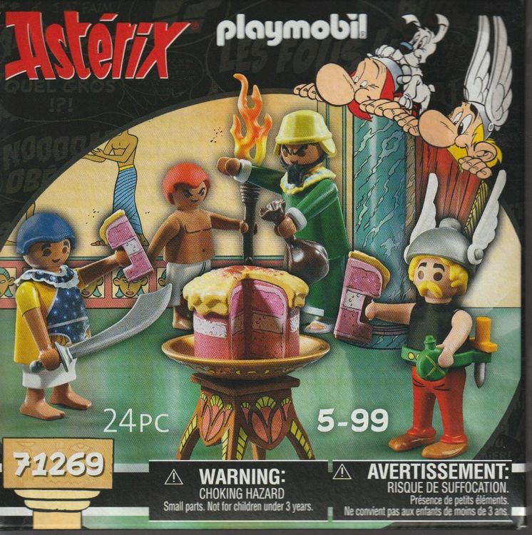 PLAYMOBIL ASTERIX 71269 IPODERMOCLIS E LA TORTA AVVELENATA (Neu und originalverpackt) in bioggio ...