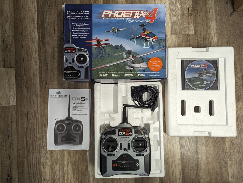 Phoenix 4 Flight Simulator mit Spektrum DX5e | Kaufen auf Ricardo