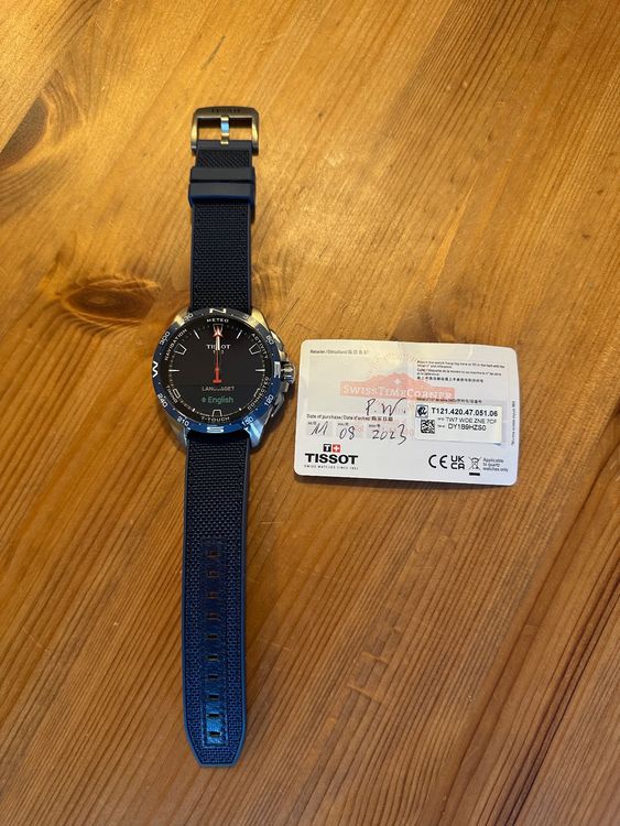 TISSOT T-TOUCH CONNECT SOLAR, wie neu | Kaufen auf Ricardo