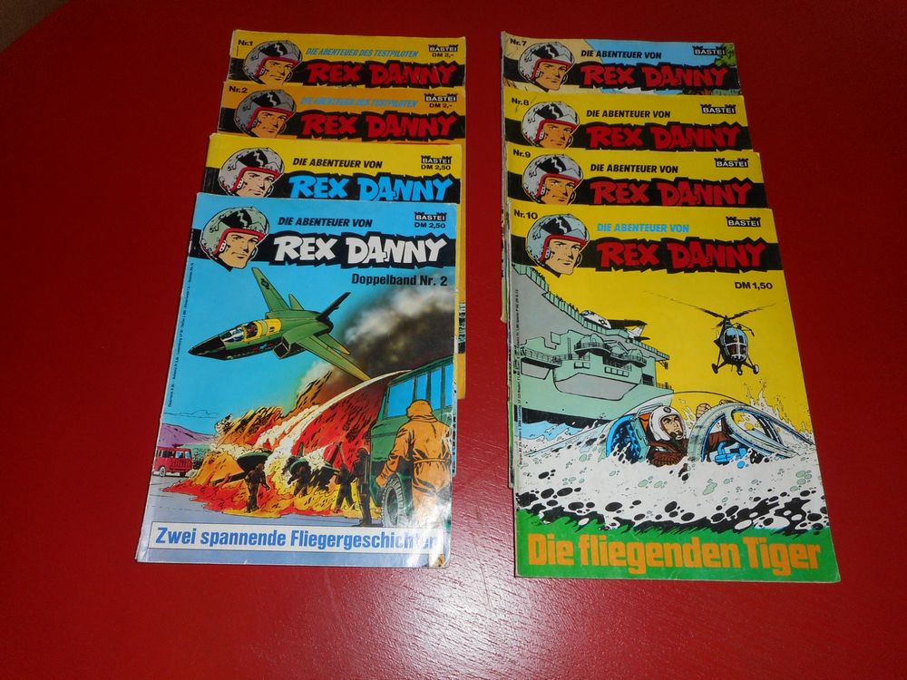 Rex Danny Sammlung 1-30 1./2. Auflagen/Buck Danny/Jets 1977 (Gebraucht ...