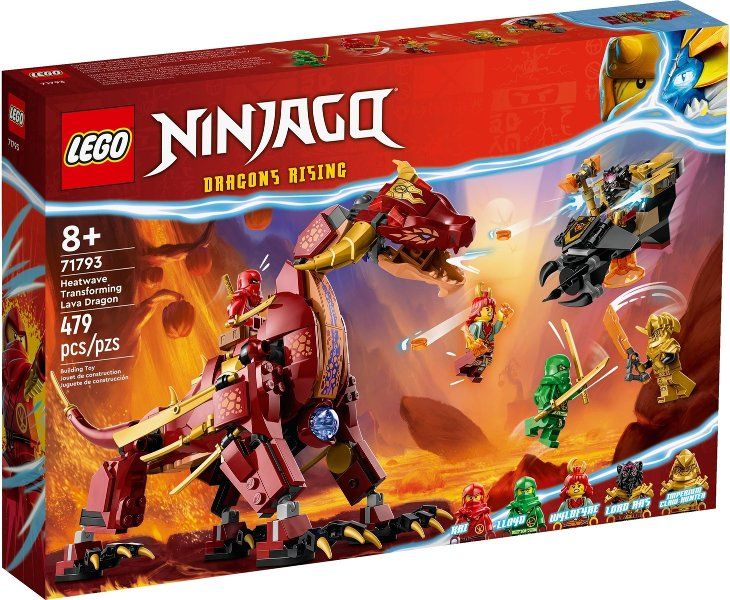 LEGO® Ninjago - Heatwave Transforming Lava Dragon (71793) (Neu und ...