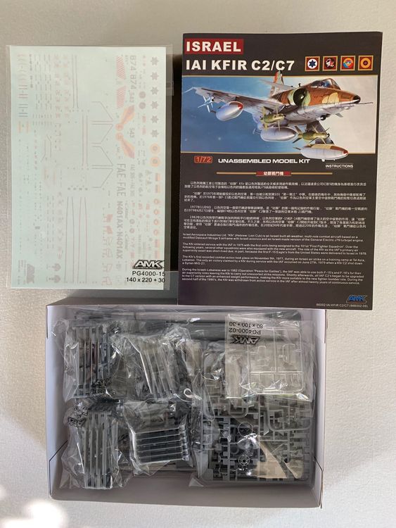 AMK 1/72 IAI Kfir C2/C7 #86002 (Gebraucht) in Pully für CHF 25 – mit Lieferung auf Ricardo kaufen