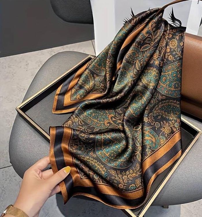 Edler Foulard Halstuch Paisley Motiv NEU | Kaufen auf Ricardo