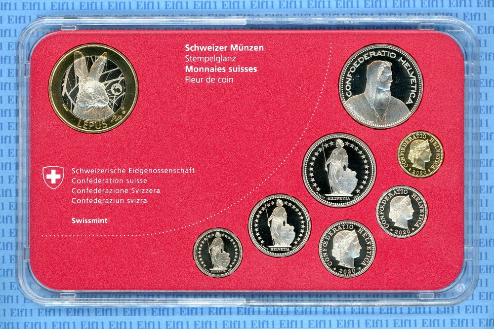 CHF-Münzsatz 2020 stgl Jahrgangssatz (Neu und originalverpackt) in Widnau für CHF 59 – mit ...