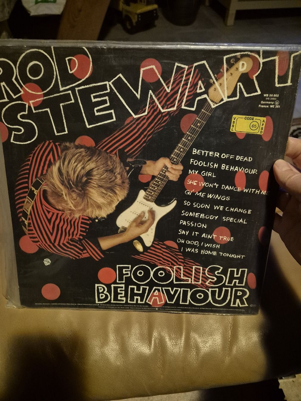 Rod Stewart - Foolish Behaviour LP, Top Zustand! Vinyl (Gebraucht) in ...