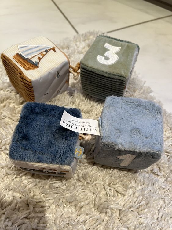 Little Dutch Stoffwürfel, 4 Stk., neuwertig, ab 0+, Top (Gebraucht) in ...