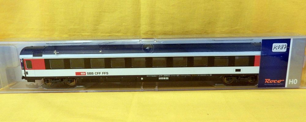 HO - Roco - CFF/SBB- Voiture EC - 2 Cl Bpm (Ovp) (Gebraucht) in Locarno ...