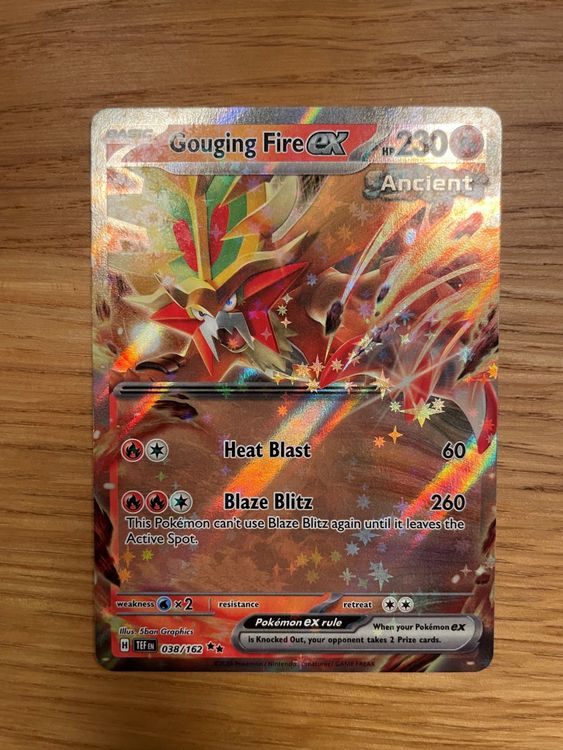 Gouging Fire EX 38/162 - Pokemon Temporal Forces | Kaufen auf Ricardo