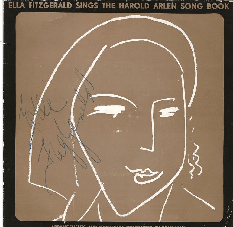 Ella Fitzgerald, signed Cover, Single, Jazz, Autograph (Gebraucht) in ...