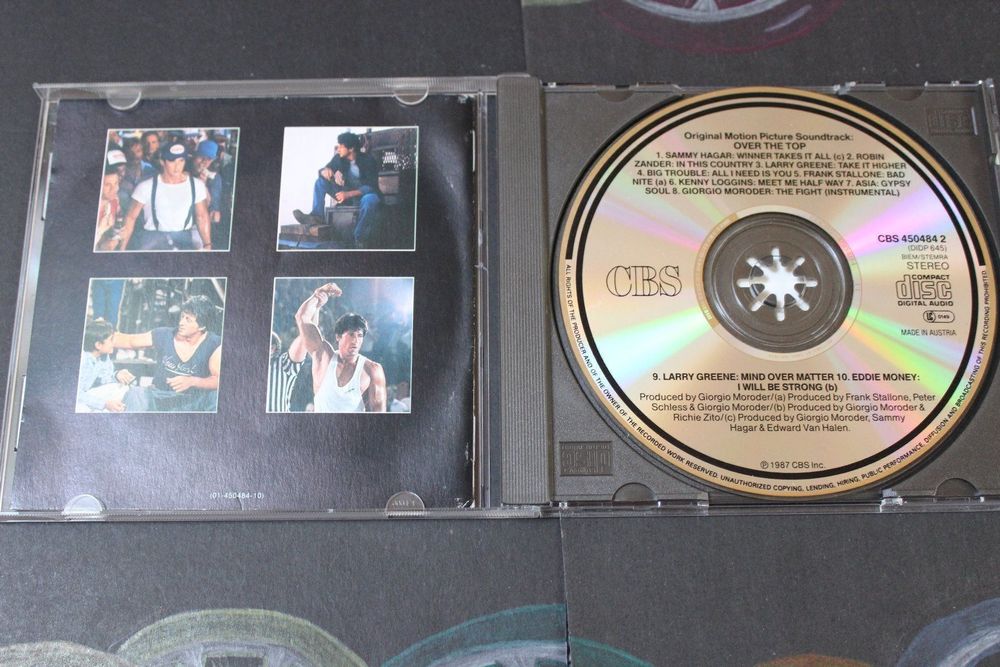 OVER THE TOP (Soundtrack Music: Giorgio Moroder, Top Gun) CD (Gebraucht ...