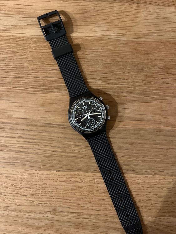 SWATCH CHRONO SCB100 BLACK FRIDAY (Neu und originalverpackt) in Basel ...