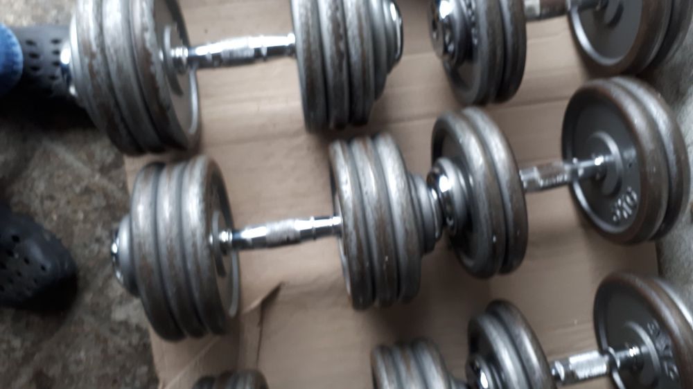 Hantel Set 10kg - 50 kg ( 21 paar ) | Kaufen auf Ricardo