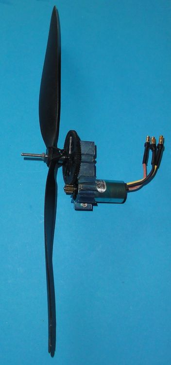 Slowflyer-Antrieb - Brushlessmotor mit Getriebe und Latte (Gebraucht ...