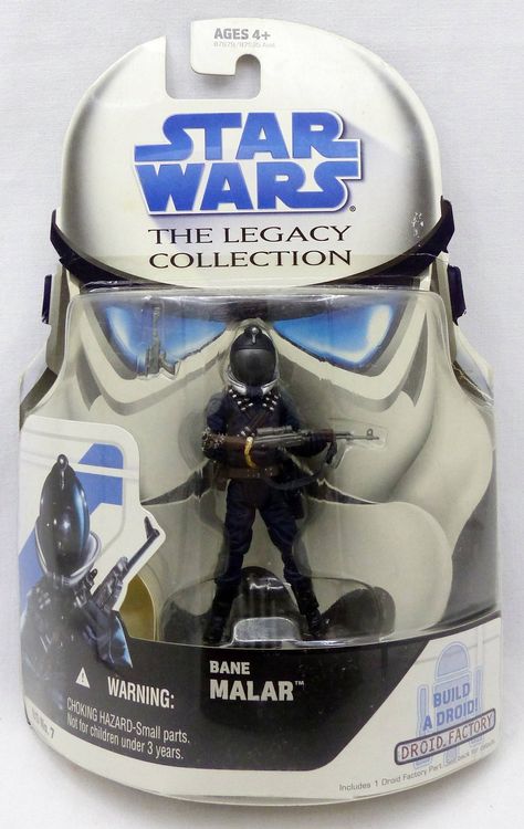 STAR WARS BANE MALAR BOUNTY HUNTER LEGACY COLLECTION 2008 (Neu und ...