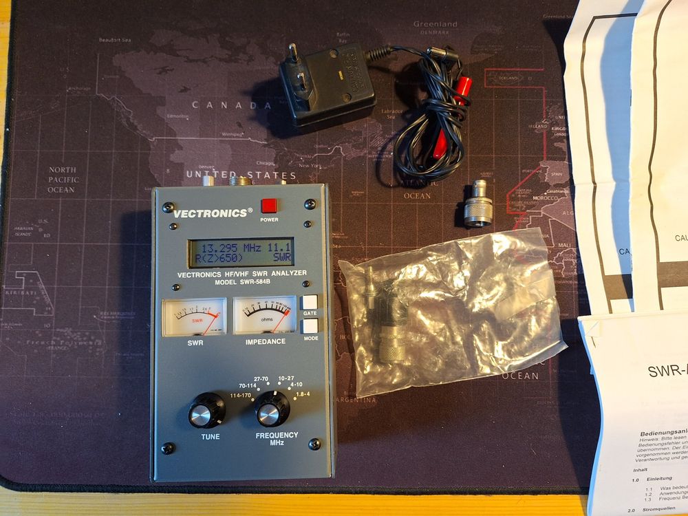 VECTRONICS SWR-584B Antenna Analyzer Funktecnik (Gebraucht) in Canobbio ...