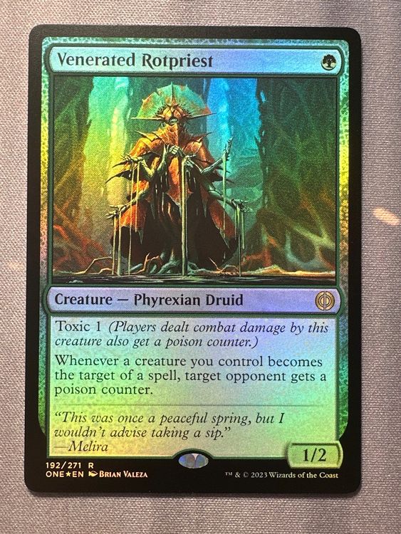 Venerated Rotpriest FOIL 192/271 Phyrexia ONE | Kaufen auf Ricardo