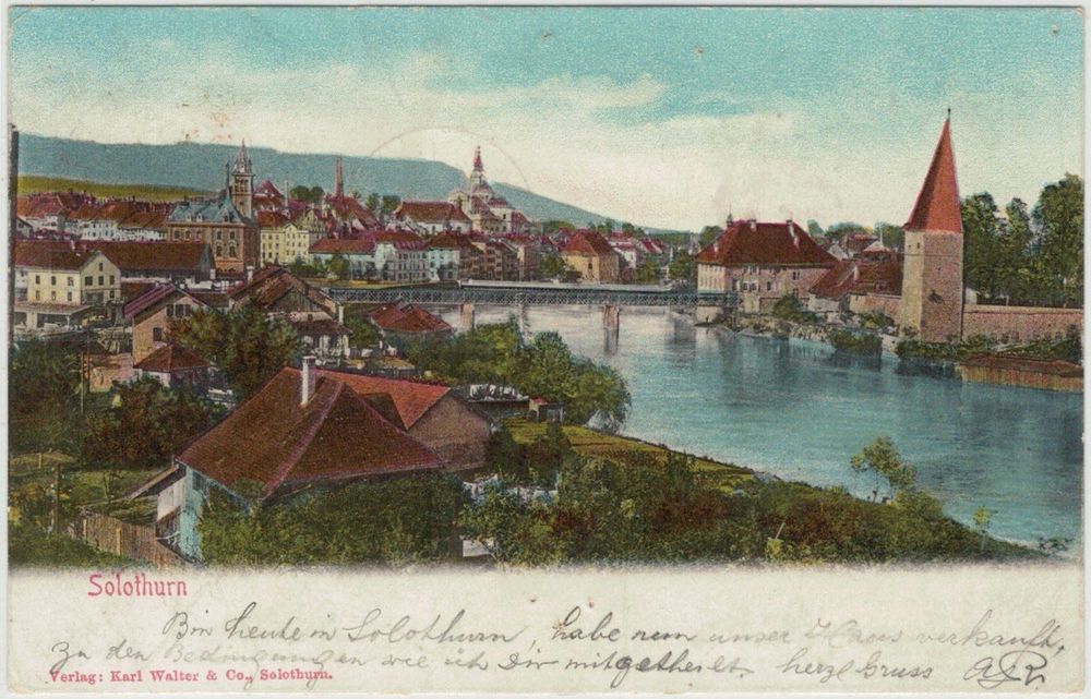 SO 61 Solothurn 1902 Verlag: Karl Walter & Co., Solothurn (Gebraucht ...
