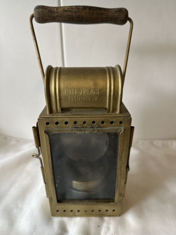 Antike Petroleum Laterne Lampe Hugo Zweigle Esslingen (Gebraucht) in ...