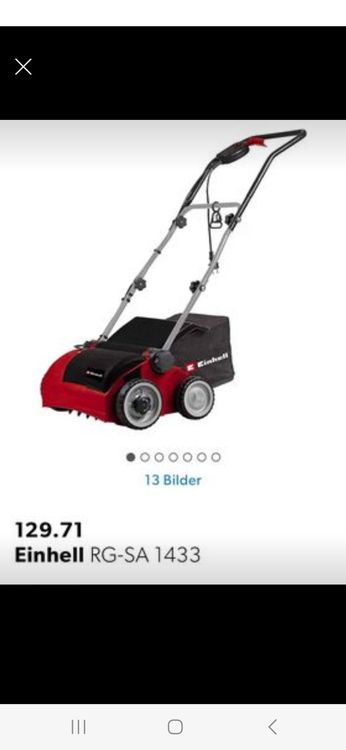 Vertikutierer und Lüfter Einhell (Gebraucht) in Aefligen für CHF 50 – nur Abholung auf Ricardo ...