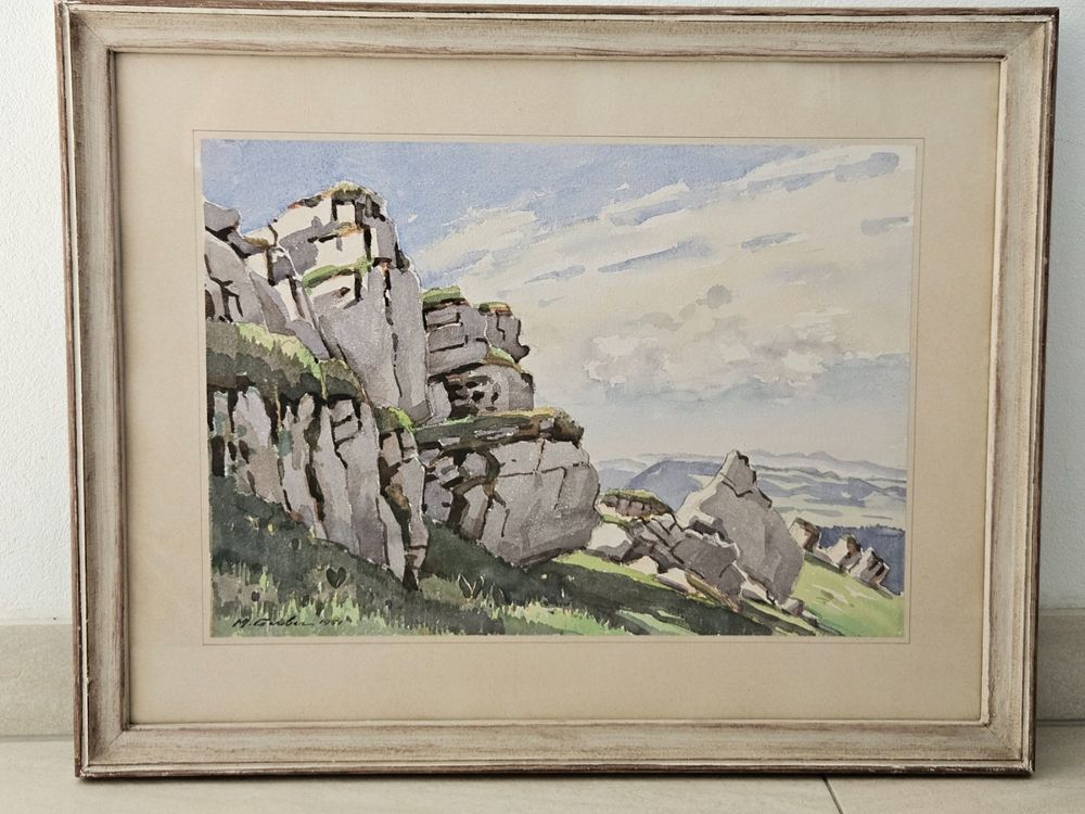 Maurice Gerber Villeret Berne Rochers du Chasseral St-Imier (D'occasion ...