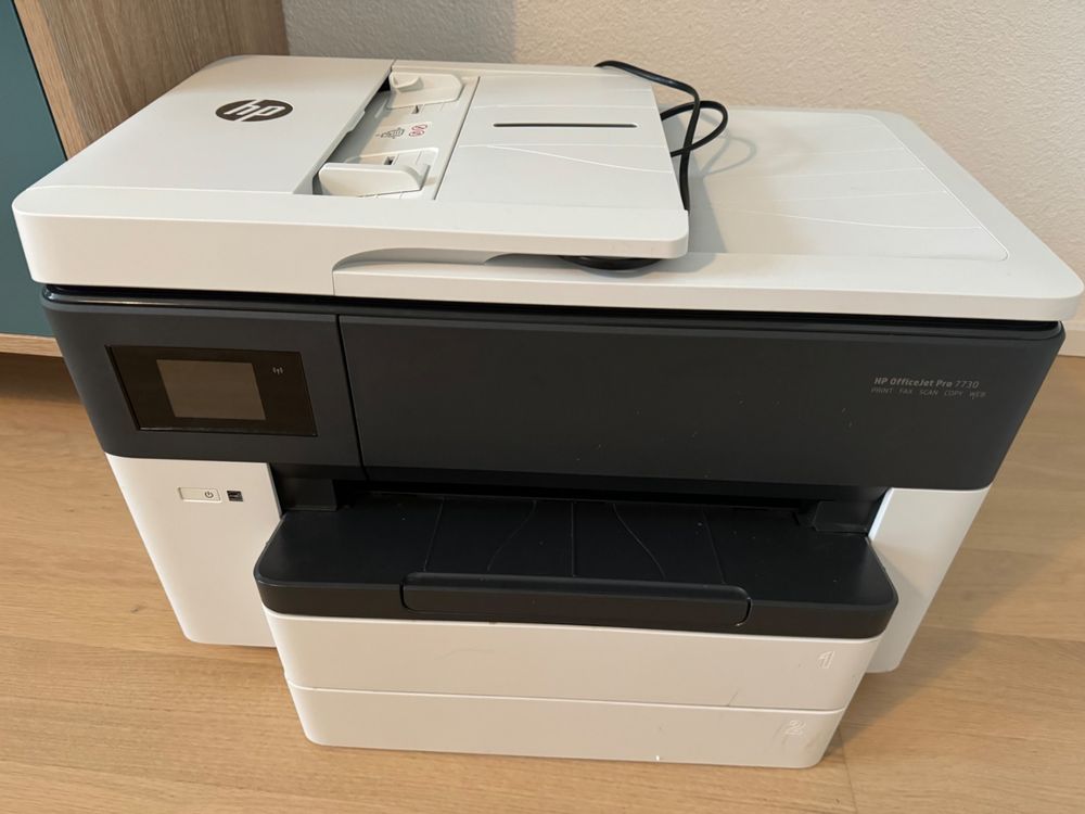 HP OfficeJet Pro 7730 print,fax,scan, copy, web (Gebraucht) in ...