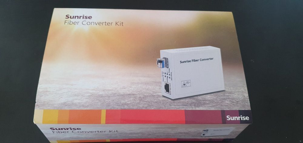Sunrise Fiber Converter Kit (Neu und originalverpackt) in Genève für ...