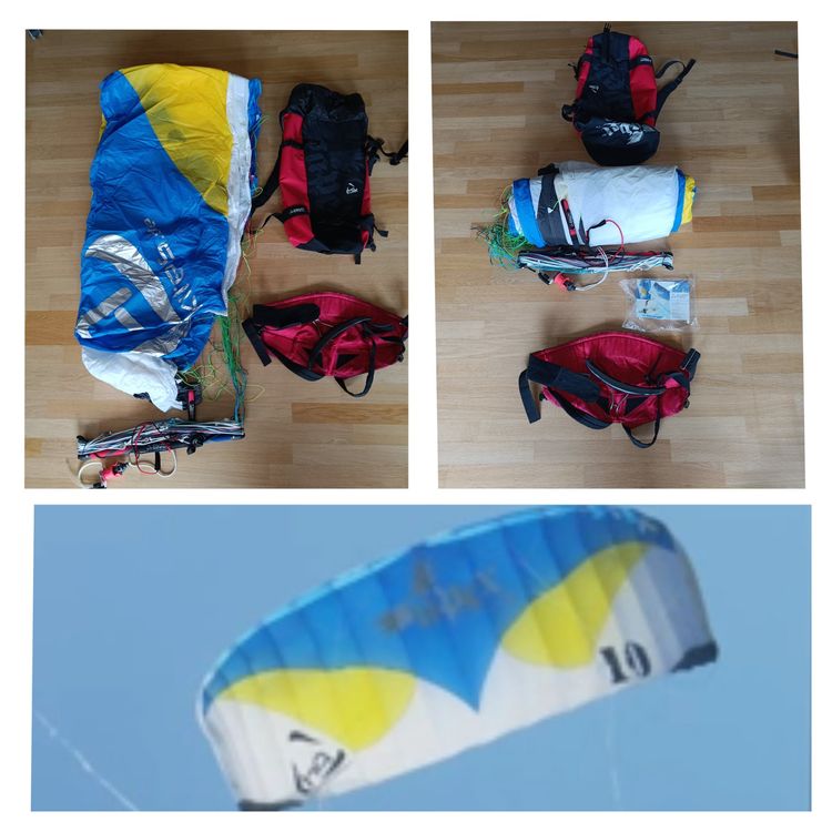 Neuer SnowKite 10m, Bar, HQ Apex, 2018, Landkite,Trainerkite (Neu ...