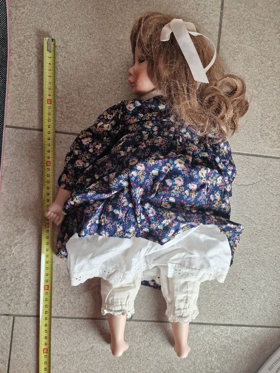 Sammlerpuppe R. Manz, 1987, Top Zustand, Rarität! (Gebraucht) in ...