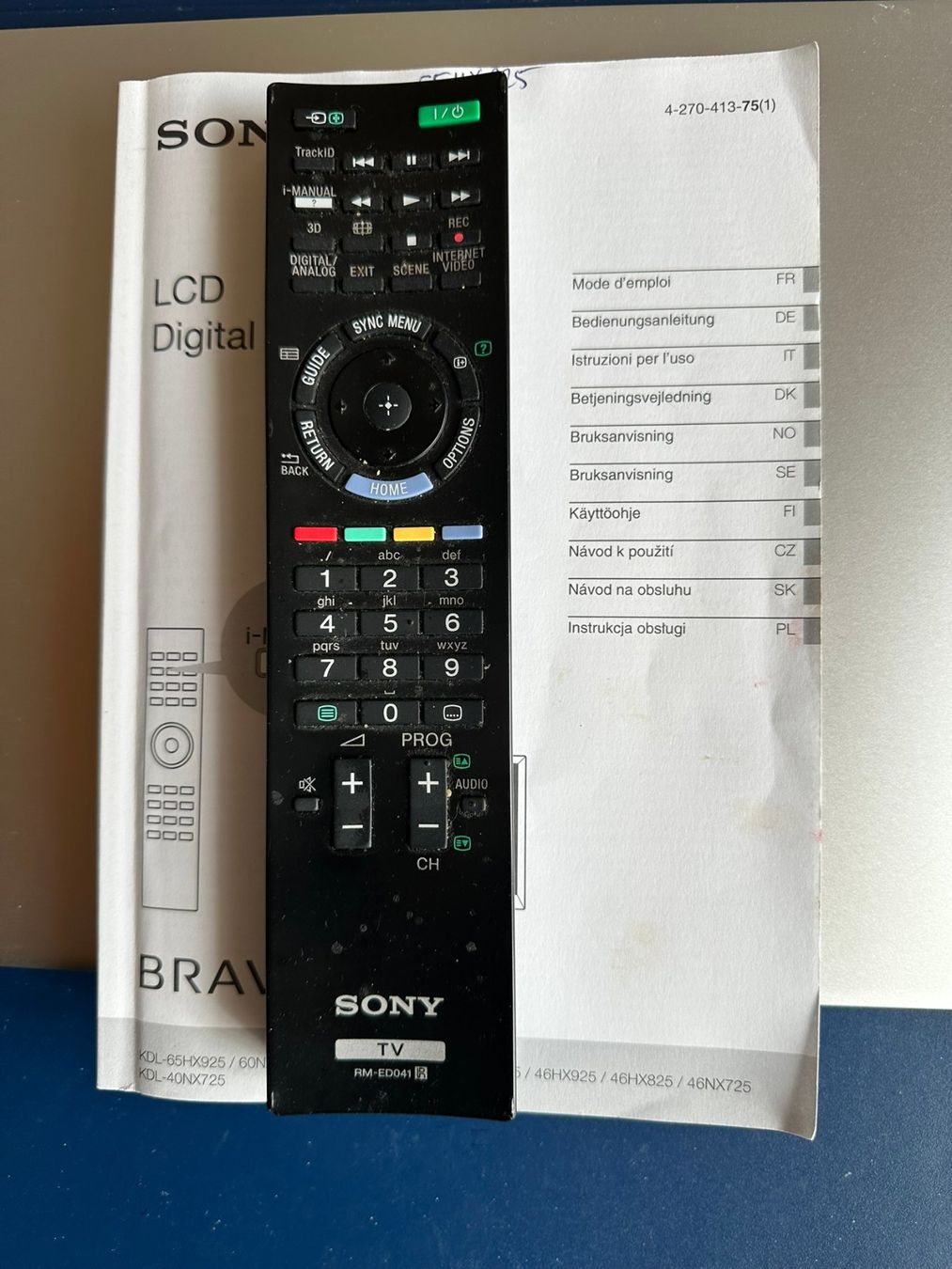 Sony BRAVIA TV KDL-55HX925 55" (Gebraucht) in Obfelden für CHF 150 ...
