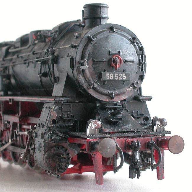 Roco Dampflokomotive BR 58 ohne Tender für Bastler H0 (Défectueux) à ...