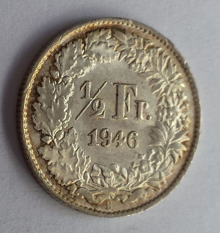 50 Rappen Münze 1946 | Kaufen auf Ricardo