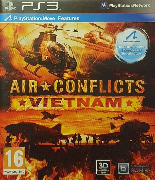 Sony PlayStation 3 Game (PS3) Air Conflicts - Vietnam (Gebraucht) in ...