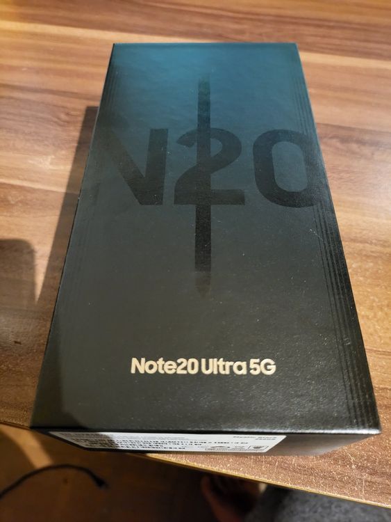 Samsung Note 20 Ultra 5G Mystick Black 256 g | Kaufen auf Ricardo
