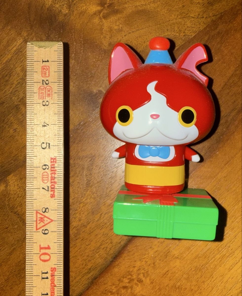 Yo-Kai Watch Figur, Jibanyan auf Geschenkbox, Top Zustand! (Gebraucht ...