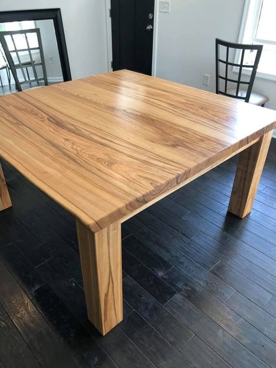 Wohnzimmer Couchtisch HOlz nach Mass - Custom Coffee Table (Neu und ...