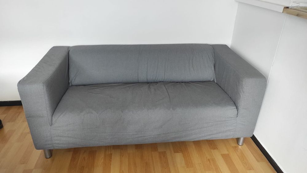 Ikea Sofa Klippan Grau (Gebraucht) in Malters für CHF 40 – nur Abholung auf Ricardo kaufen