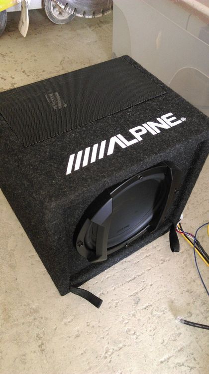 ALPINE Subwoofer Box SWE-815 (Gebraucht) in Gränichen für CHF 50 – mit Lieferung auf Ricardo kaufen